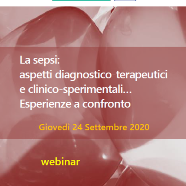 webinar SEPSI aspetti diagnostici terapeutici clinico sperimentali | md ...